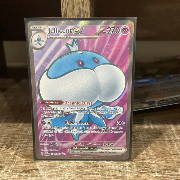 Pokemon | Games | Pokemon Jellicent Ex Card From New Set White Flare ...